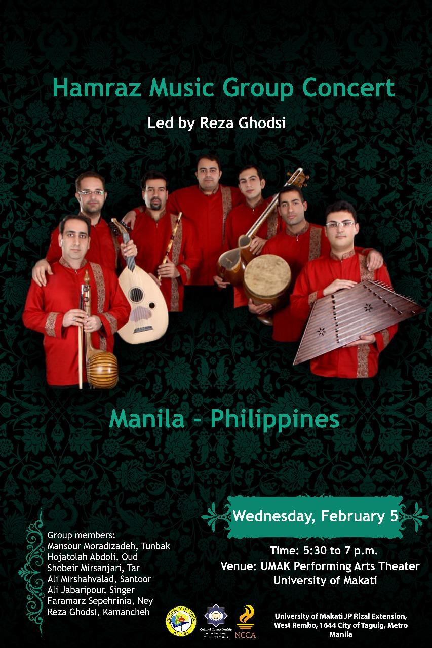 Embassy of the Islamic Republic of Iran - Manila- Concert by the ...